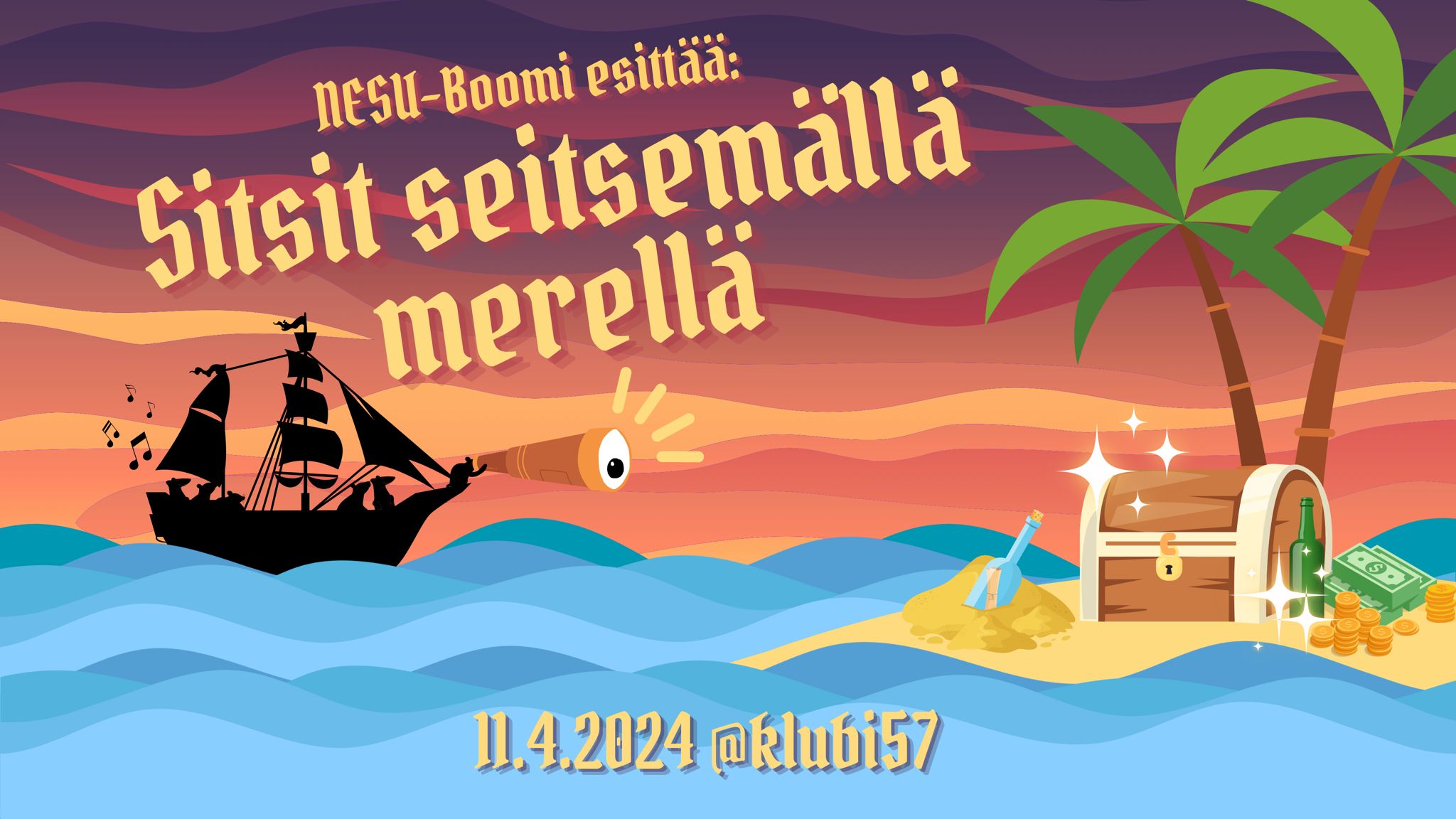 Sitz party on the seven seas! – Boomi ry