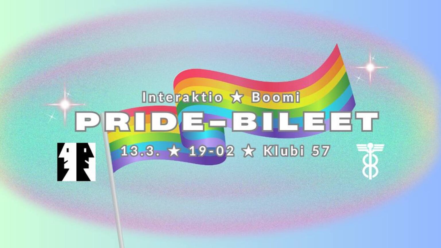 Interaktio x Boomi Pride-bileet - Boomi ry